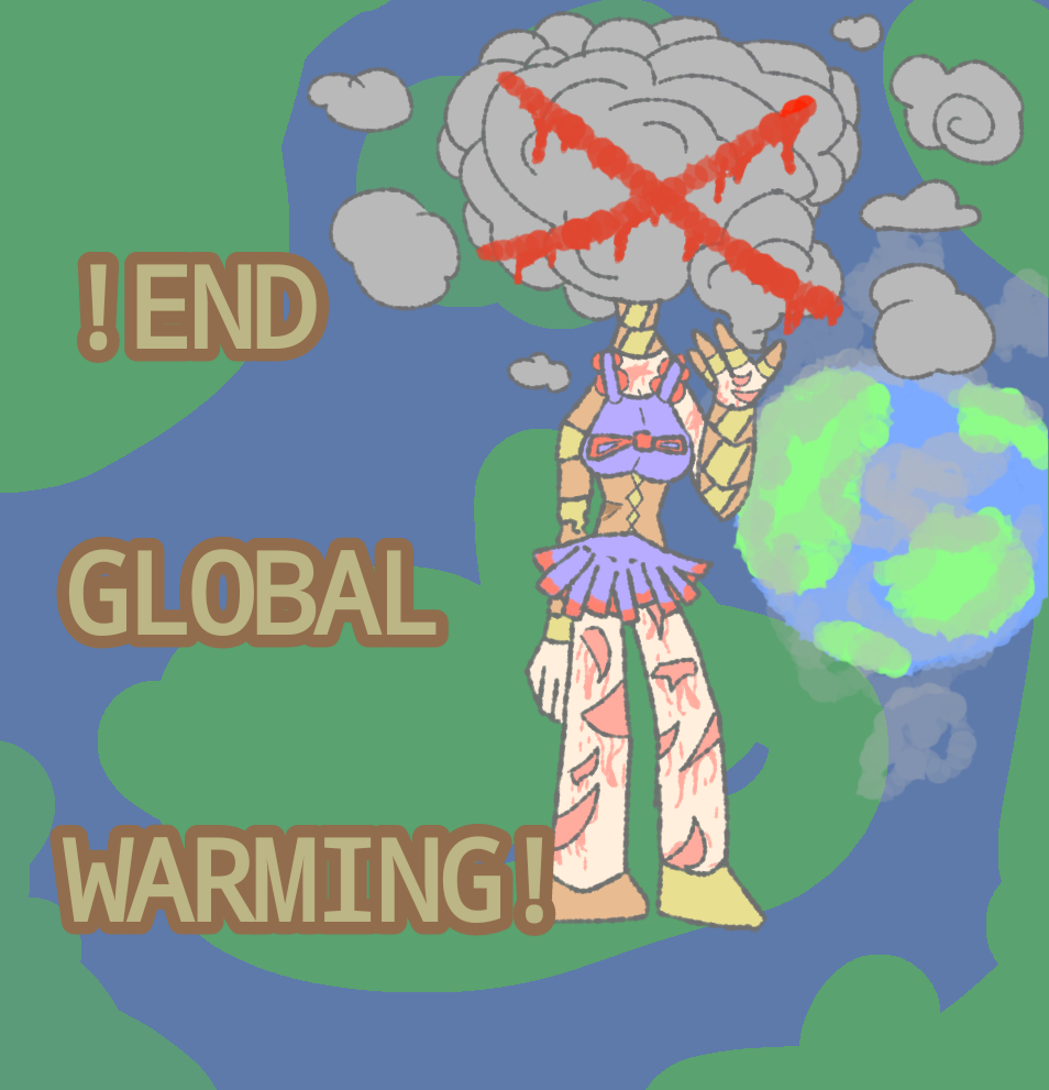 END GLOBAL WARMING - ibisPaint