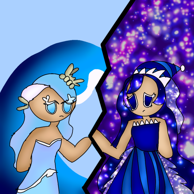 moonlight x sea fairy - ibisPaint