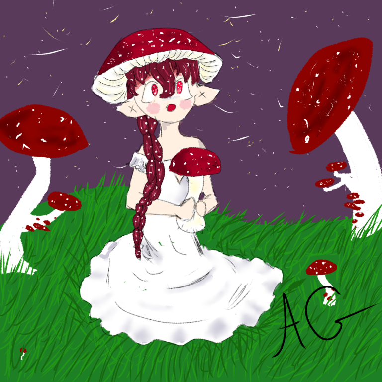 Shroom lady - ibisPaint