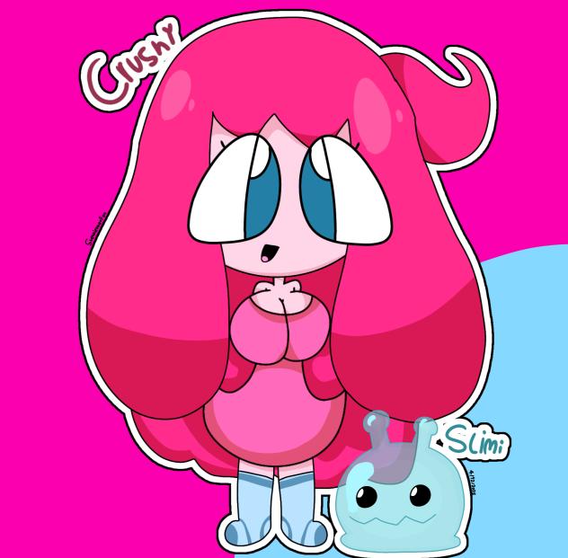 Crushy and Slimi - ibisPaint