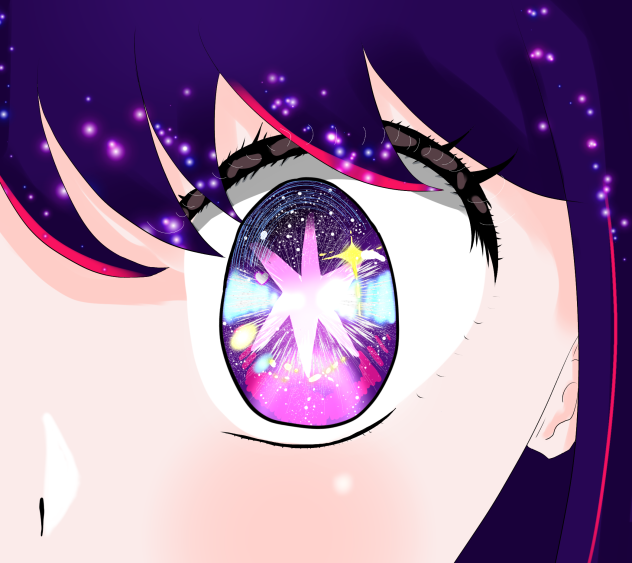 Hoshino Ai eye - ibisPaint