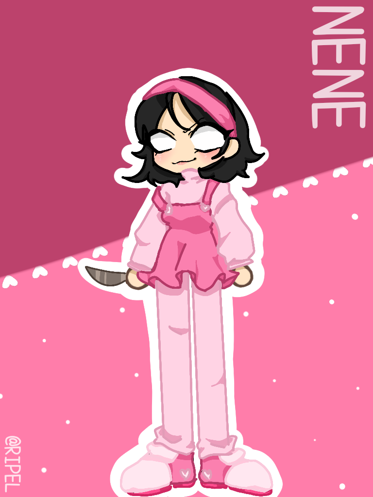 fnf NeNe - ibisPaint