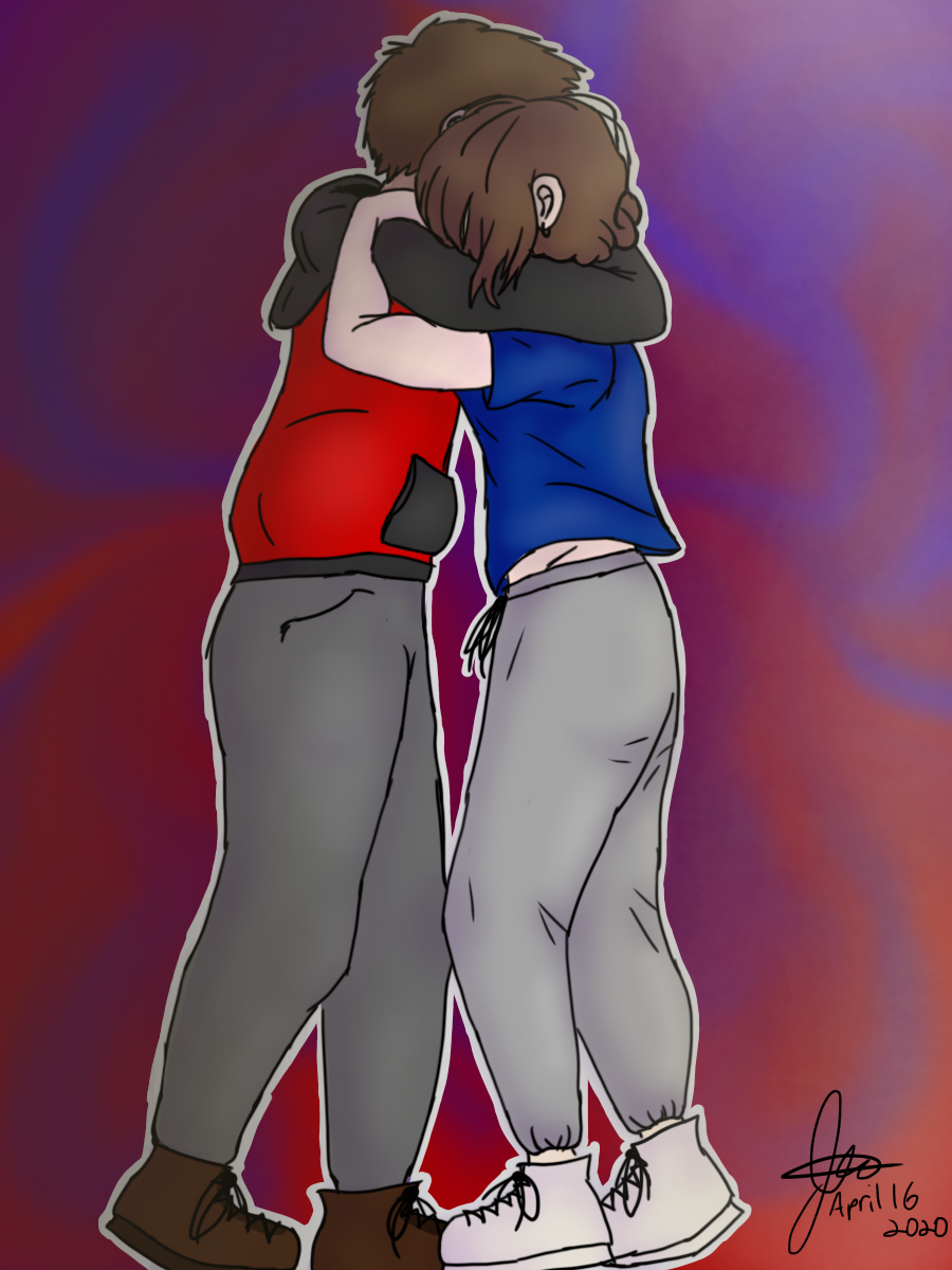 An Emotional Hug - ibisPaint