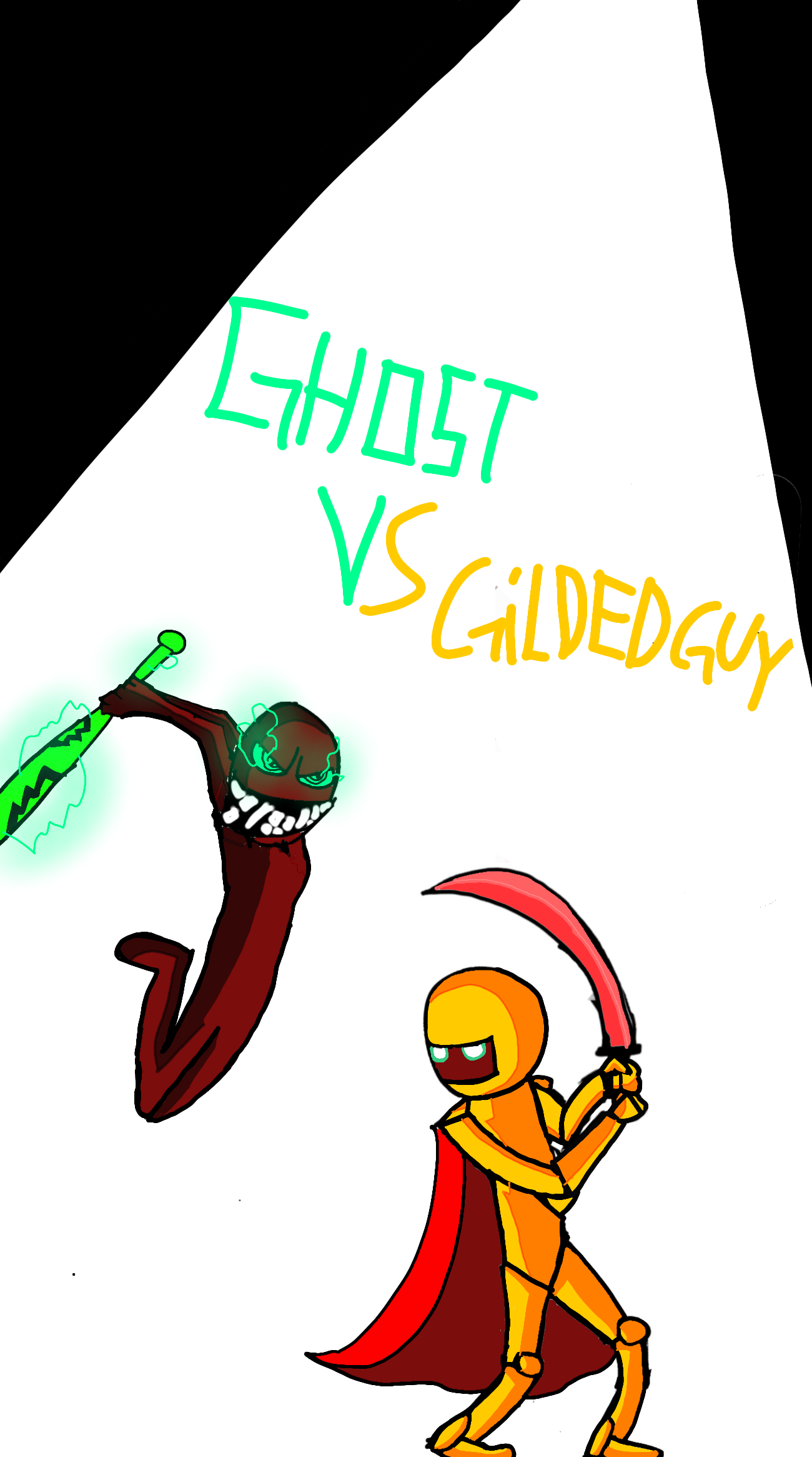 GHOST vs Gildedguy - ibisPaint