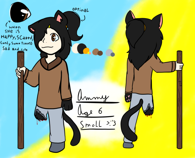My oc ref sheet Ammy - ibisPaint