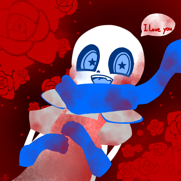 【underswap】Yandere blueberry! - ibisPaint