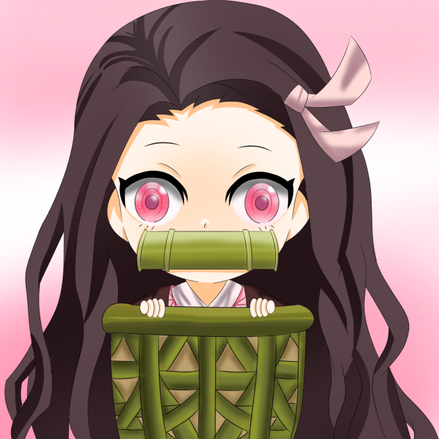 nezuko colorido! - ibisPaint