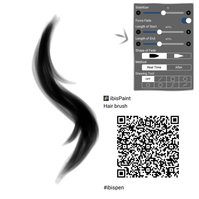 for hair - ibisPaint