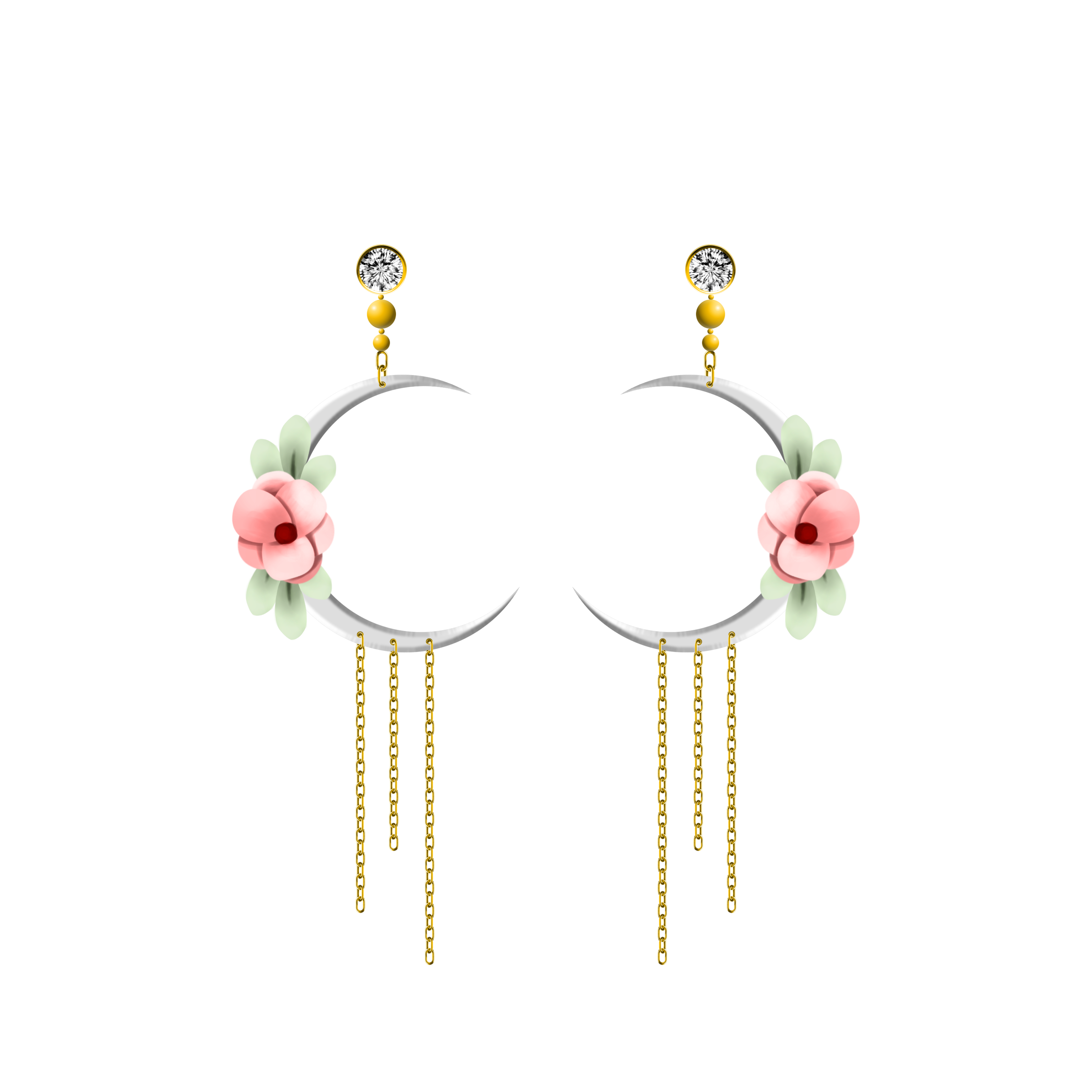 Chinese Earrings - ibisPaint