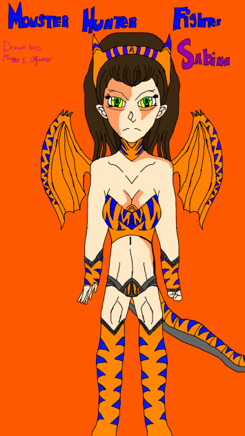 Monster Hunter Fighter Sabina Silva - ibisPaint