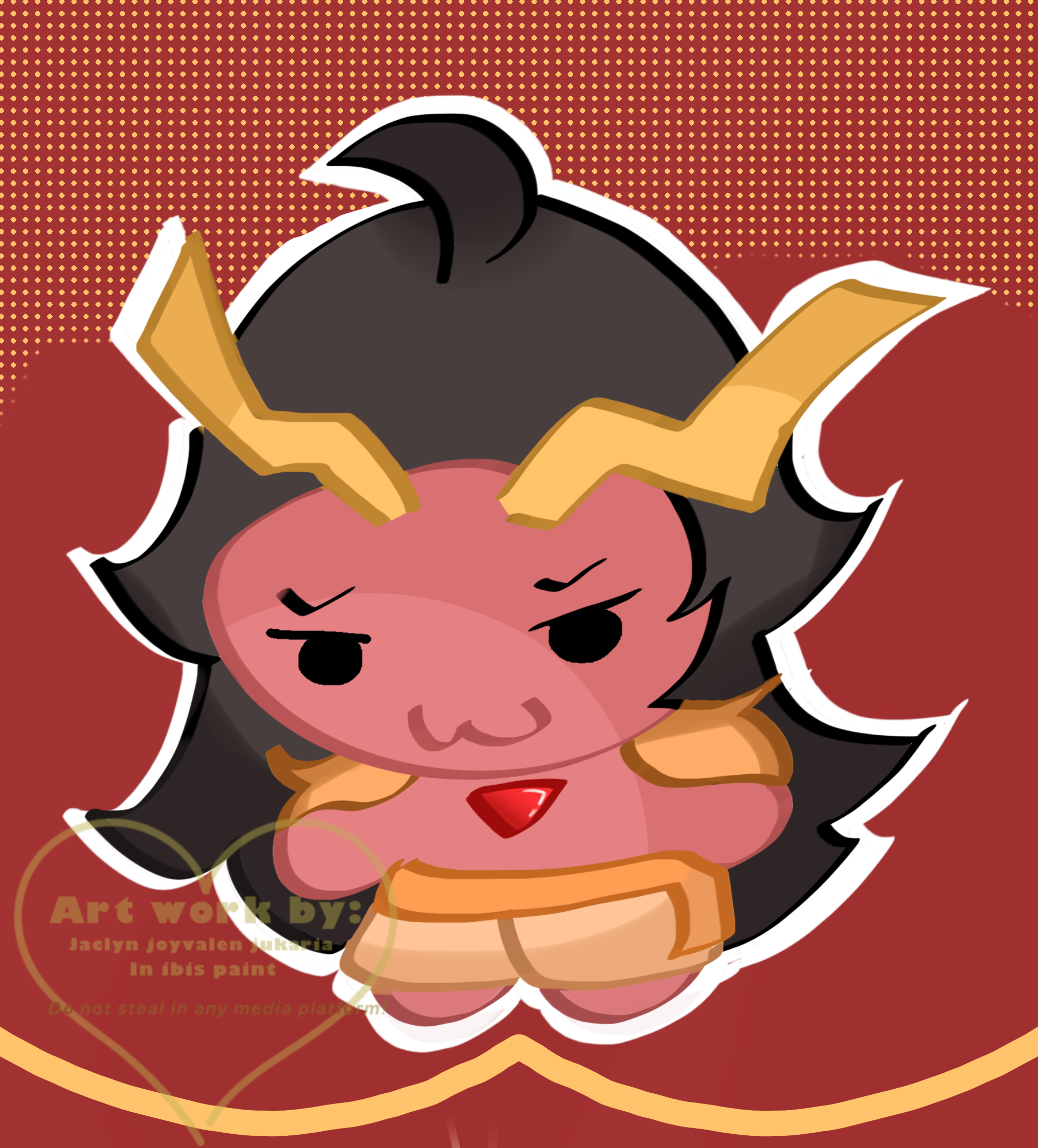 Drawing burning spice by memory - ibisPaint