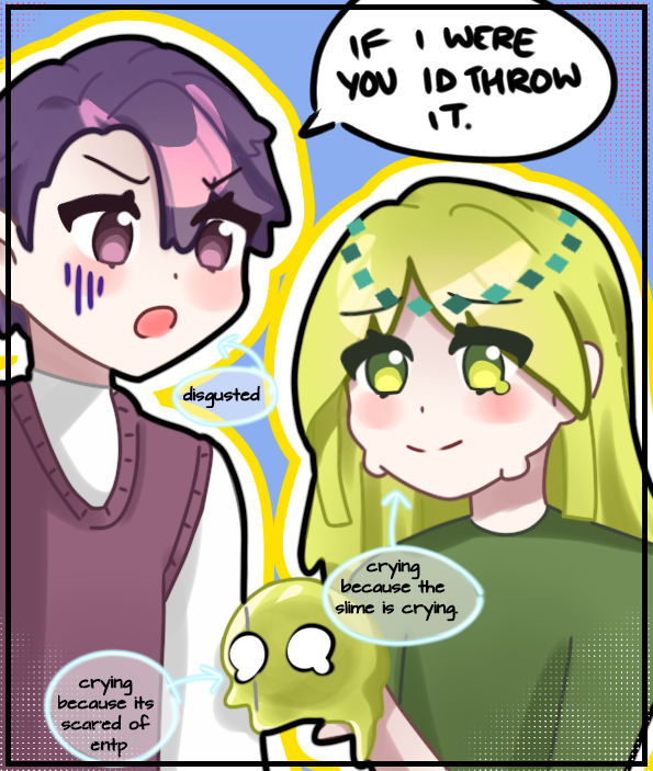 slime is crying - ibisPaint