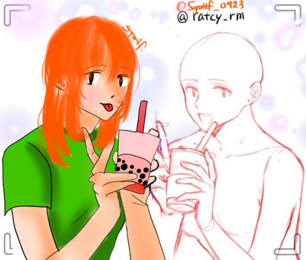 {Boba collab} - ibisPaint