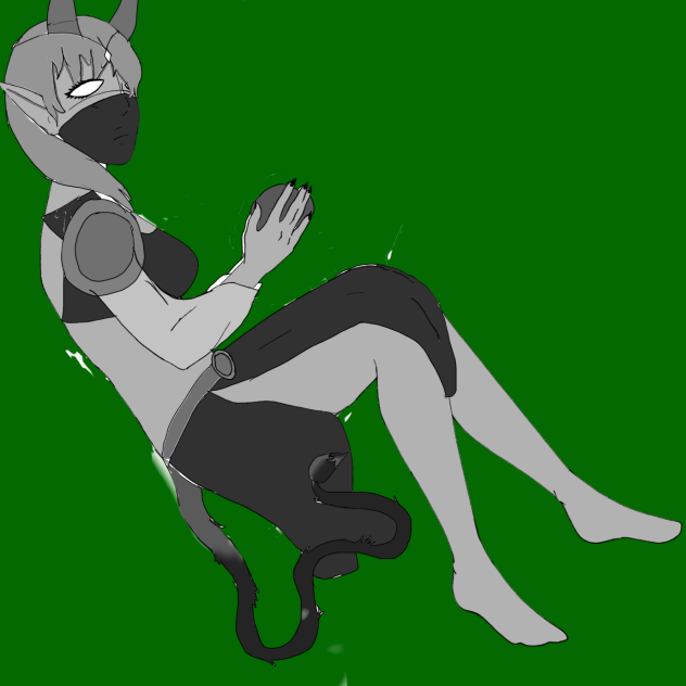 Evergreen (blk&wht) - ibisPaint