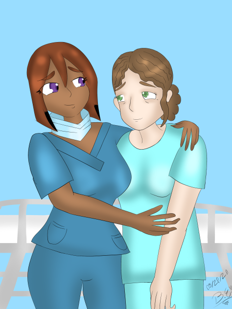 Helping my patient - ibisPaint