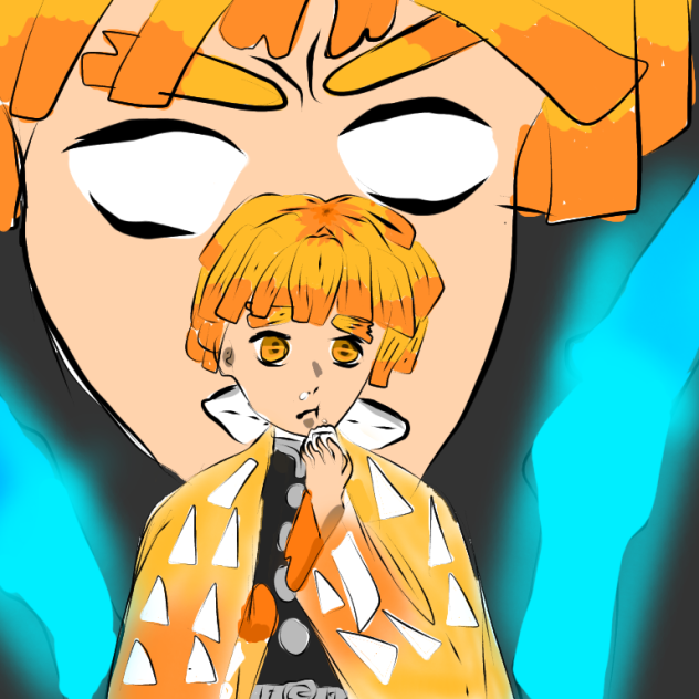 Zenitsu Agatsuma - ibisPaint