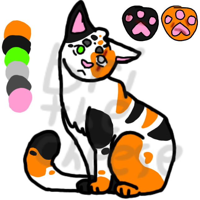 Calico cat - ibisPaint