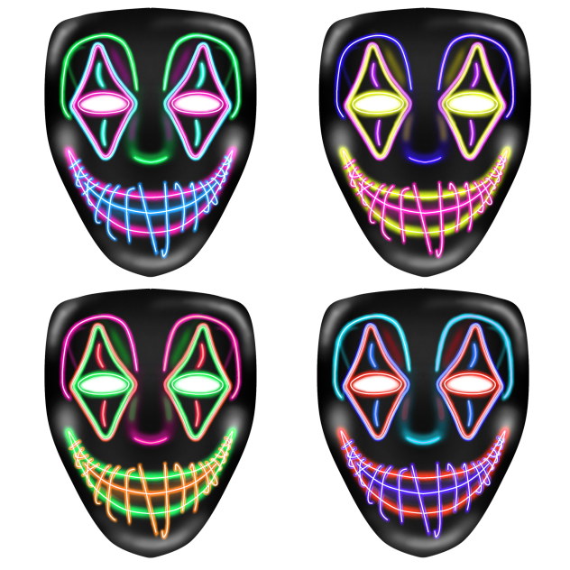 Luminous face mask - ibisPaint