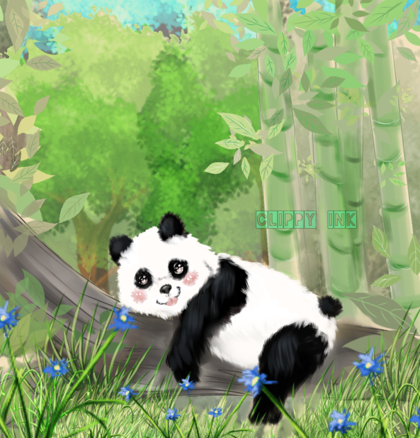 Panda 🐼 - ibisPaint