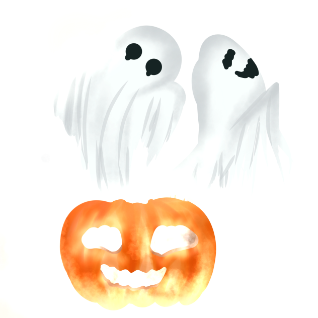 Ghosty pumpkin - ibisPaint