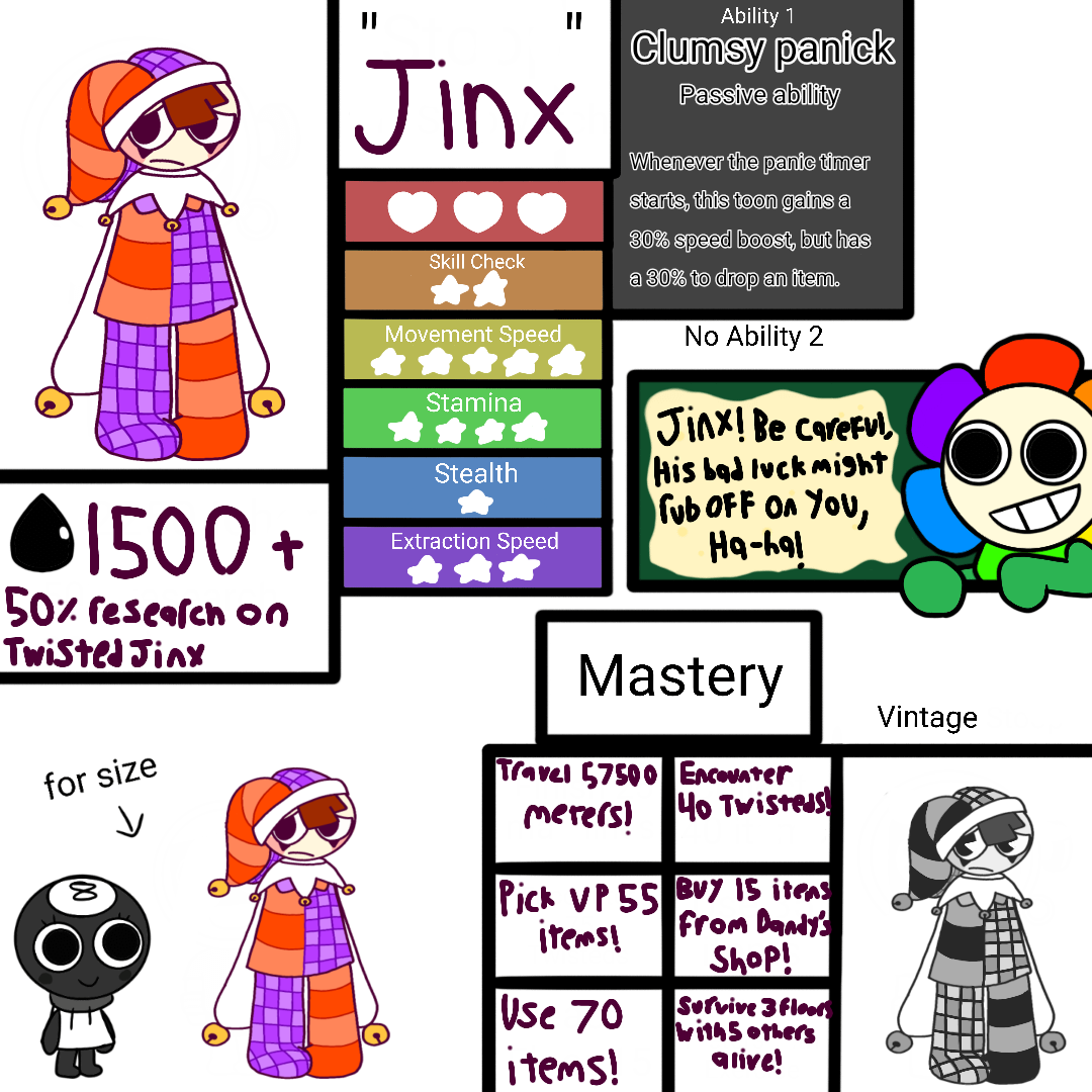 Dandy's world oc redo! - ibisPaint