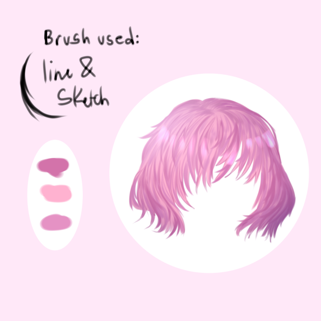 Hair Render Testing - ibisPaint