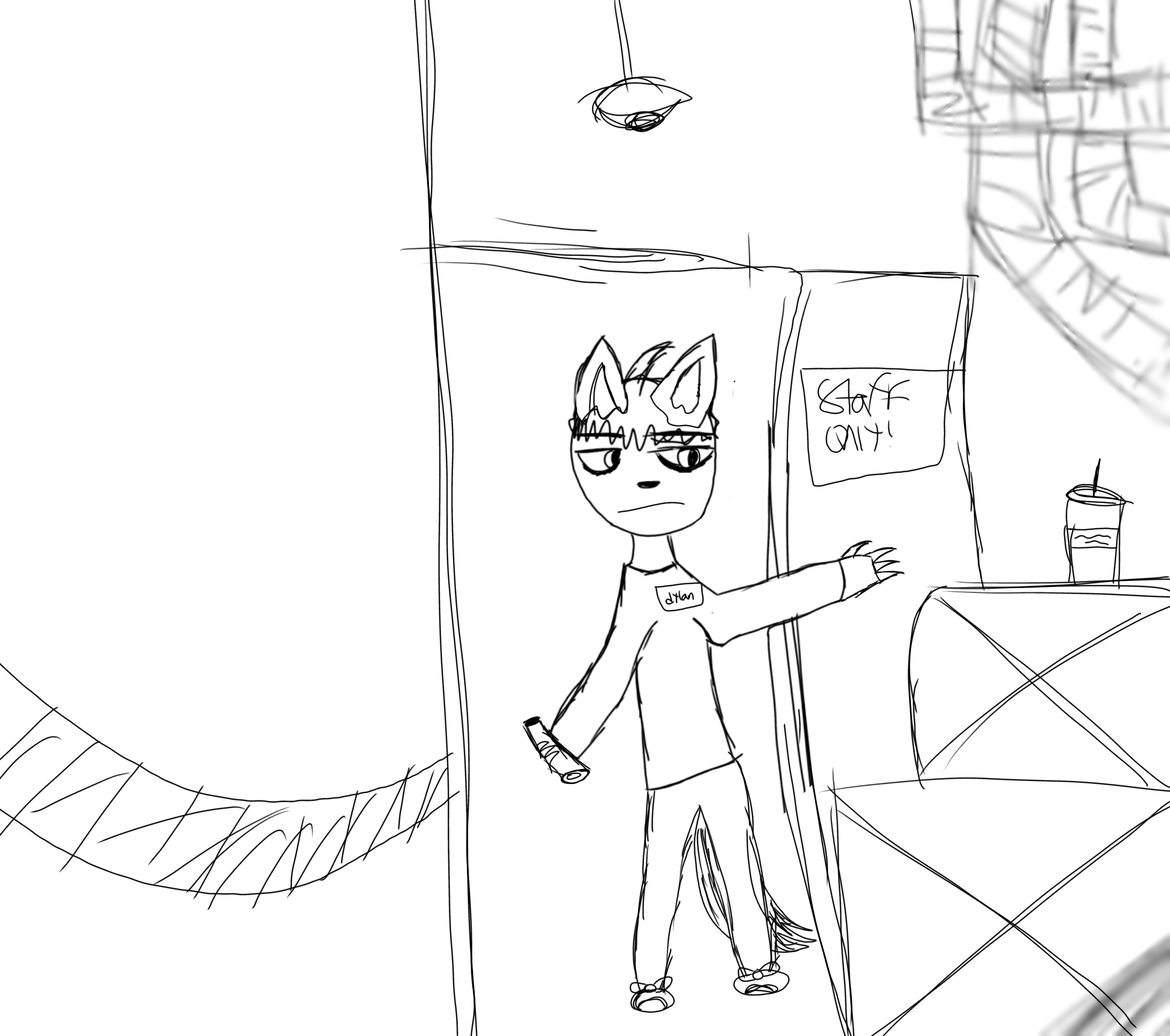 pov dyaln finds a new job - ibisPaint