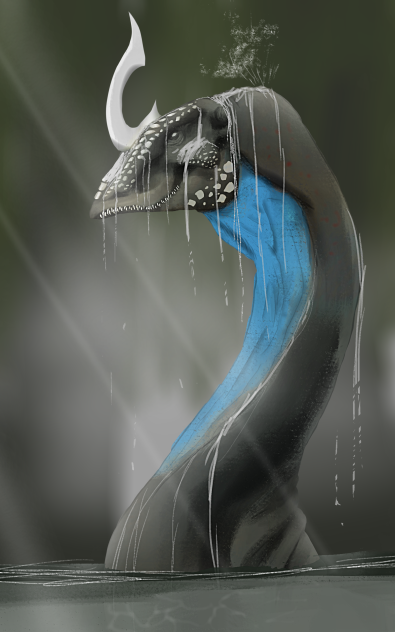 Lagoon Dragon - ibisPaint