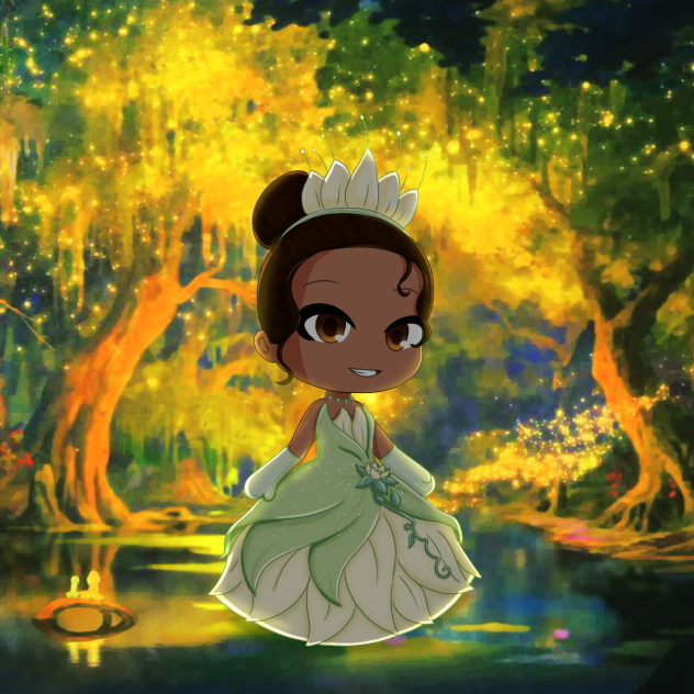 Tiana from Princess and the Frog - ibisPaint