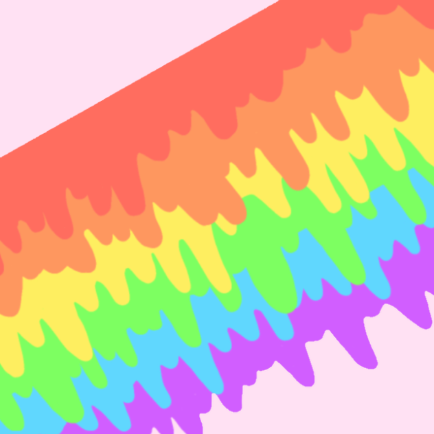 rainbow dripy thing - ibisPaint