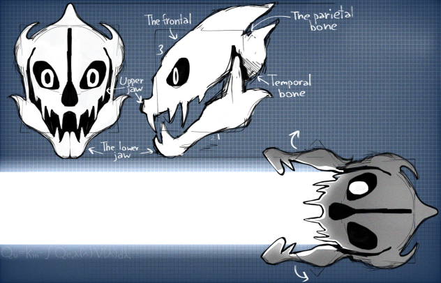 Gaster-Blaster - ibisPaint