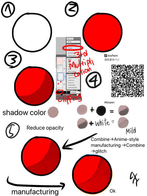 English color making - ibisPaint