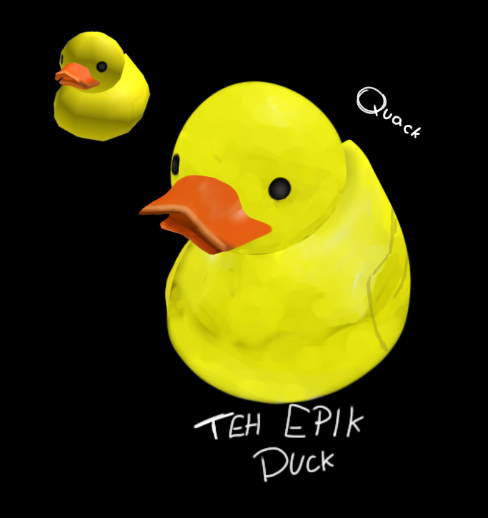 TEH EPIK DUCK - ibisPaint