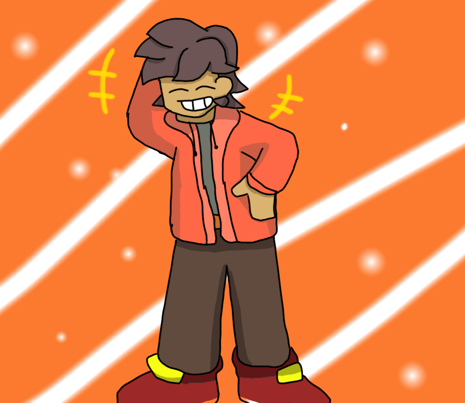 orange kid - ibisPaint