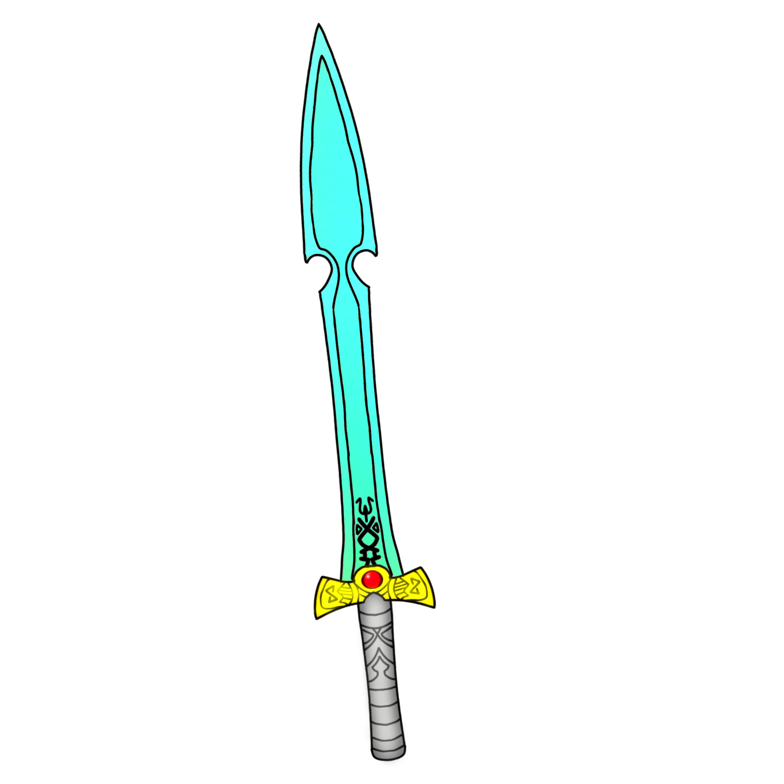 Indian magical sword - ibisPaint