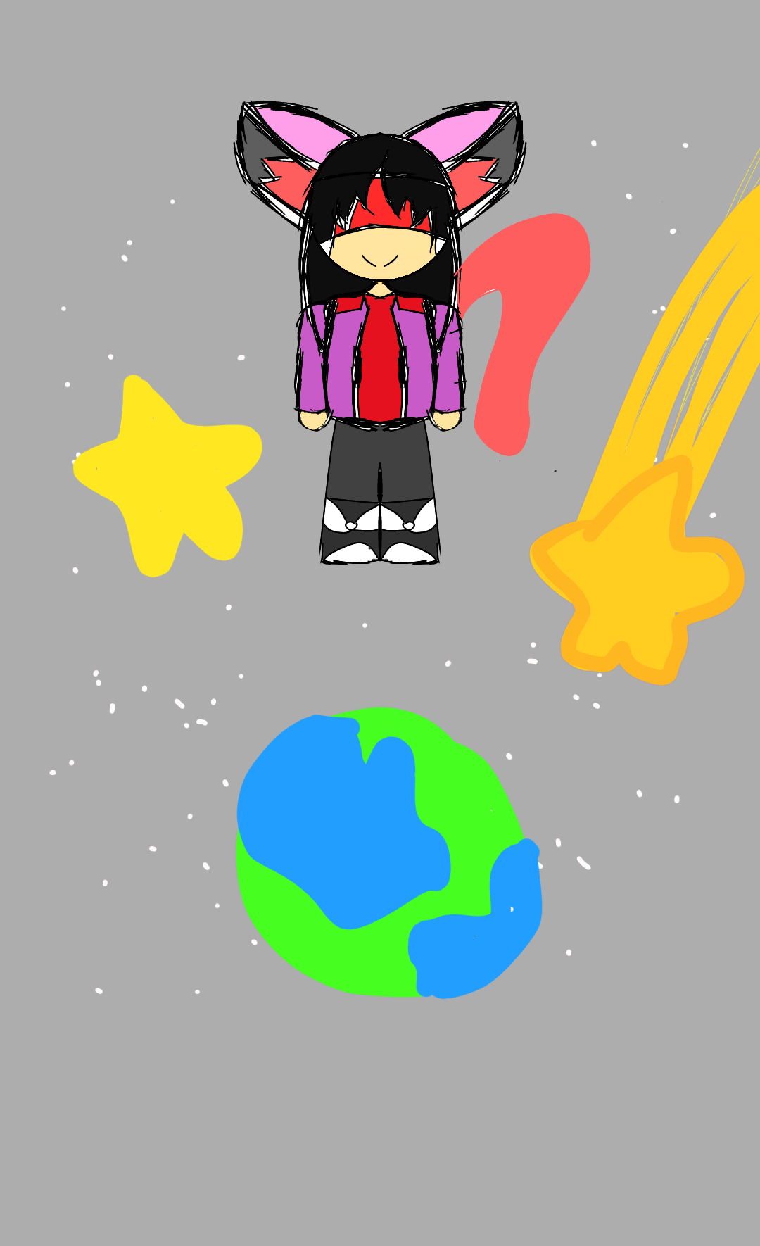 jada in space - ibisPaint
