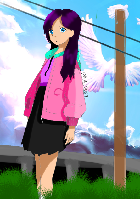 just girl - ibisPaint