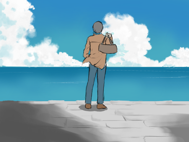 seaside watch - ibisPaint