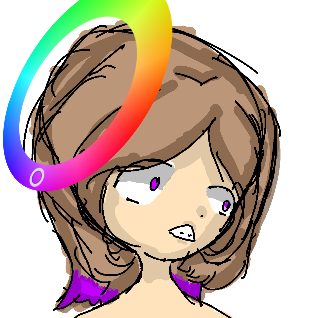 I tried fukona girl - ibisPaint