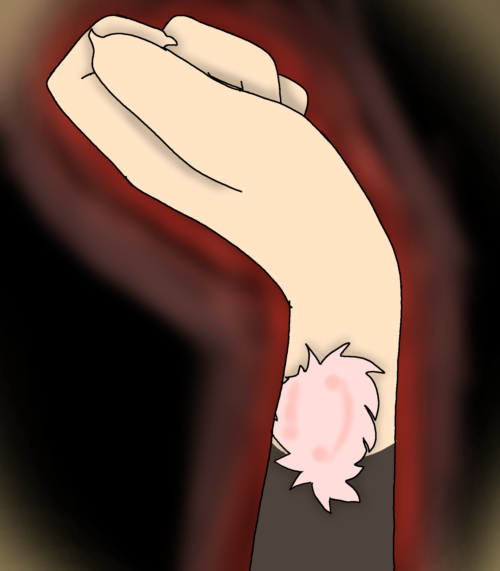 My scars smile at me... - ibisPaint