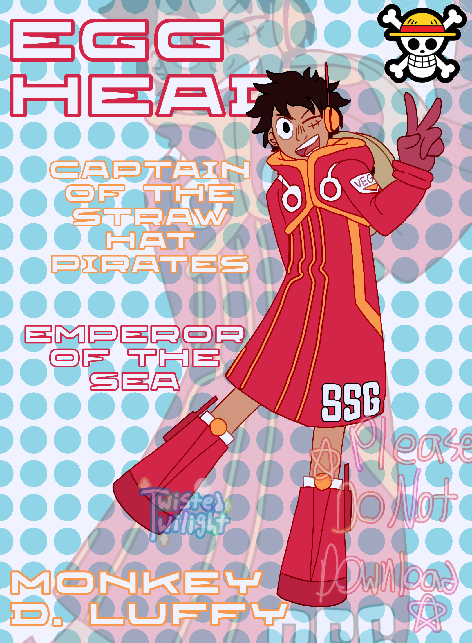 Egg Head Luffy - ibisPaint