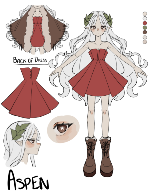 Aspen - OC Character Sheet - ibisPaint