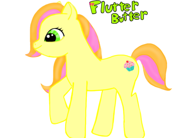 Flutter butter my little pony - ibisPaint