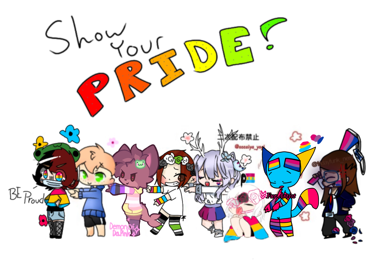 The pride train - ibisPaint