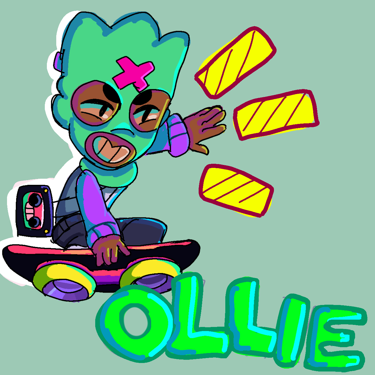 Ollie brawl stars - ibisPaint