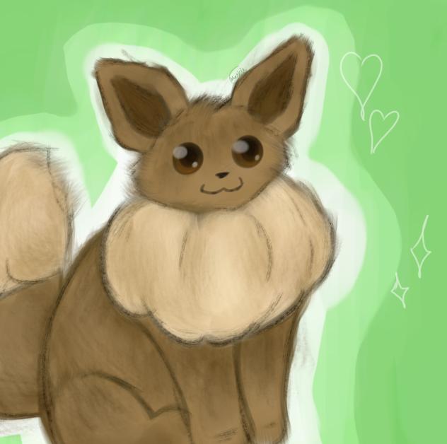 little eevee doodle - ibisPaint