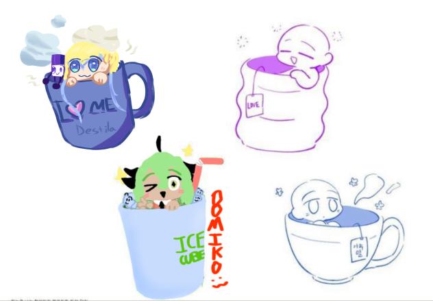 Cup collab - ibisPaint
