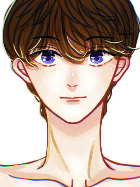 Mullet vibrated - ibisPaint