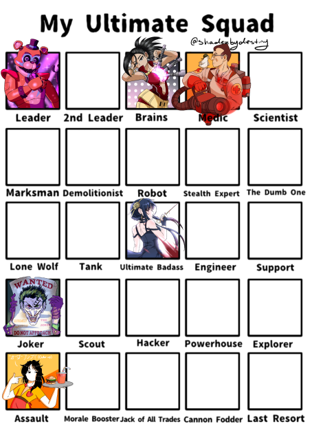 Squad part 6 - ibisPaint