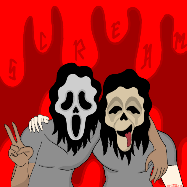 Scream best friends - ibisPaint